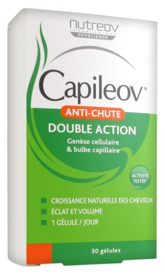 Nutreov Capileov Anti-Chute Double Action 30 Gélules