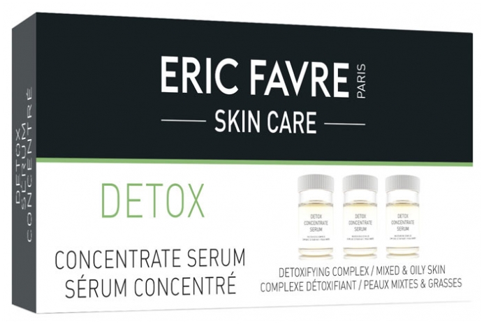 Eric Favre Skin Care Detox Concentrate Serum 10 Phials