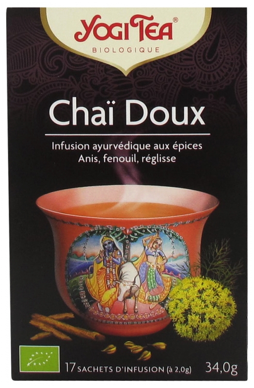 Yogi Tea Chaï Doux Bio 17 Sachets