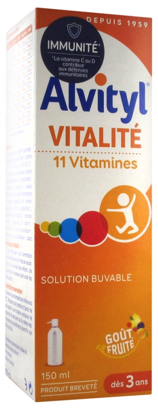 Alvityl Vitalité Solución Bebible 11 Vitaminas 150 ml