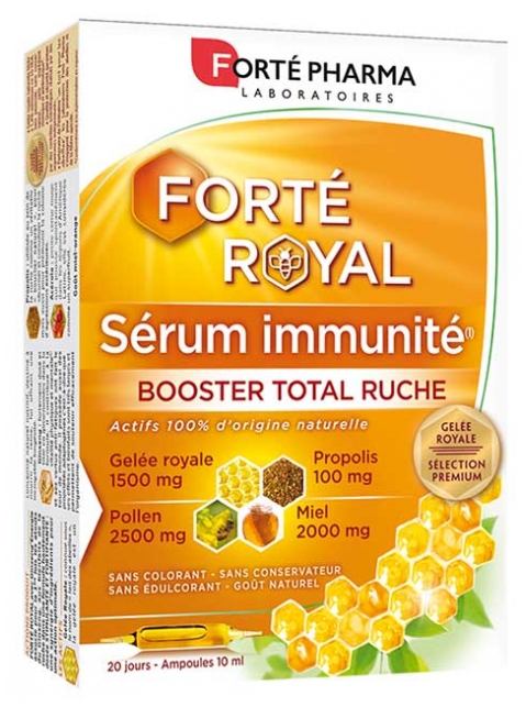 Forté Pharma Suero Real Booster de Inmunidad 20 Ampollas