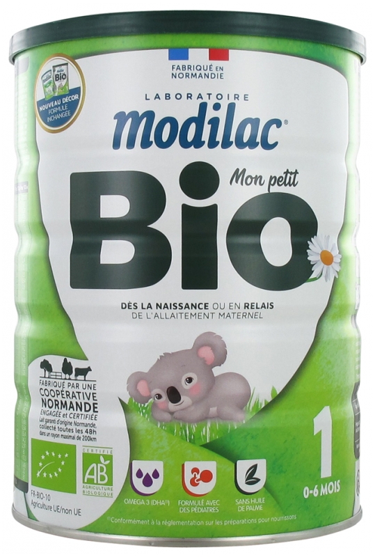Modilac Bio 1er Âge 0-6 Mois 800 g