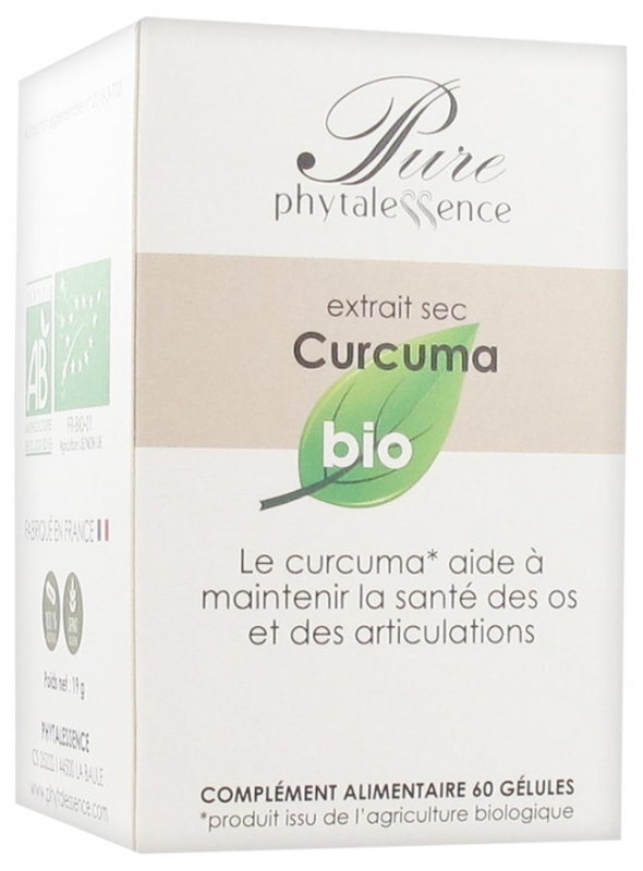 Phytalessence Pure Curcuma Bio 60 Gélules