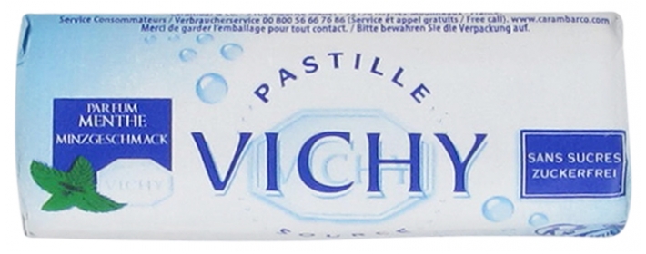 Pastille Vichy Sugar-Free Mint-Flavored Pastilles 19g