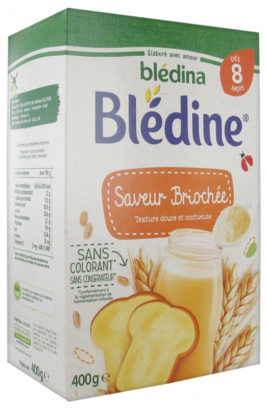 Blédina Blédine Brioche Flavour From 8 Months 400g