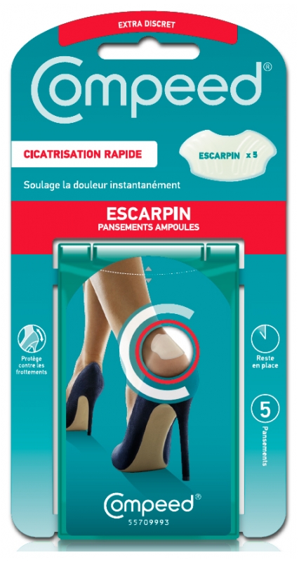 Compeed Ampoule au Talon 5 Pansements