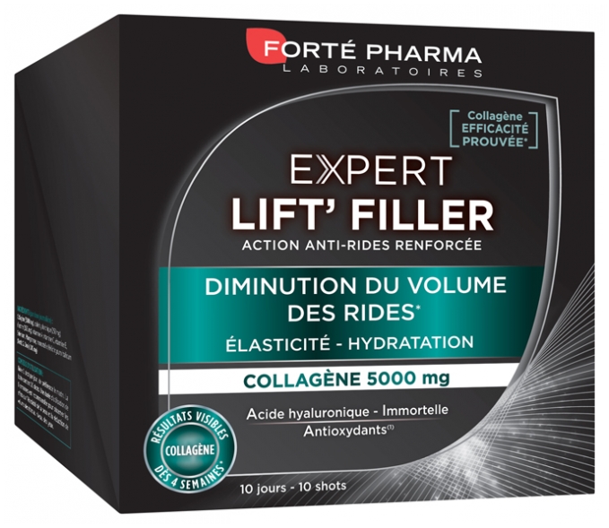 Forté Pharma Expert Lift'Filler Collagène 5000 mg 10 Shots