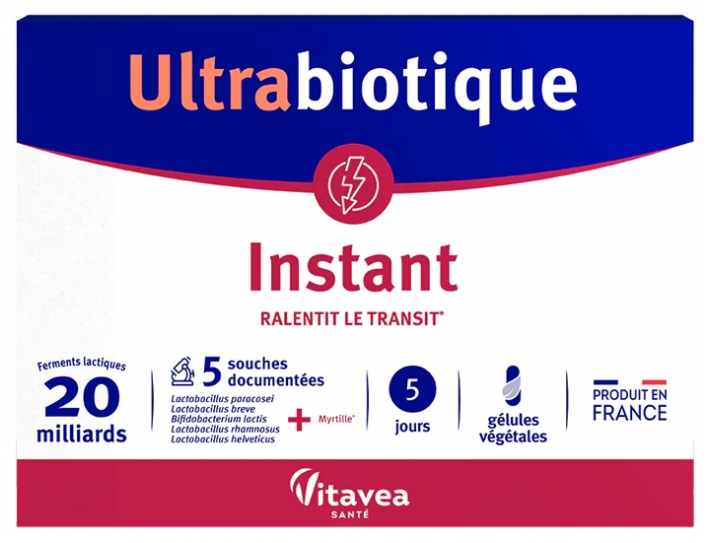 Vitavea Ultrabiotique Instant 10 Cápsulas Vegetales
