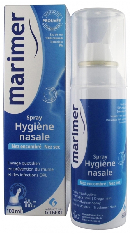 Gilbert Marimer Spray Higiene Nasal 100 ml