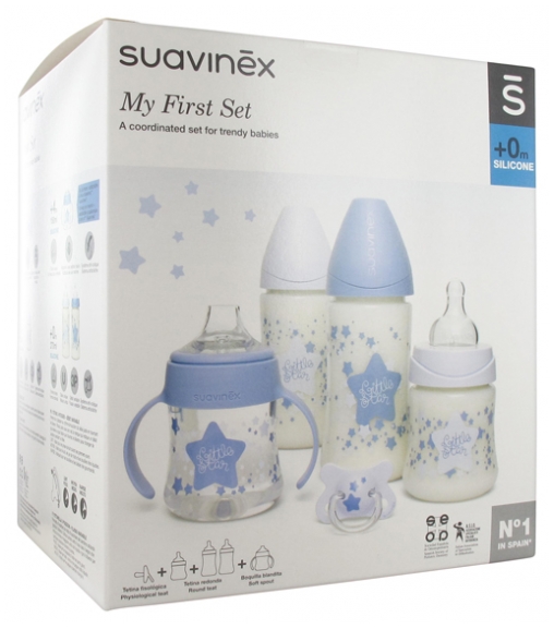 Suavinex My First Set 0 Month and + - Colour: Blue