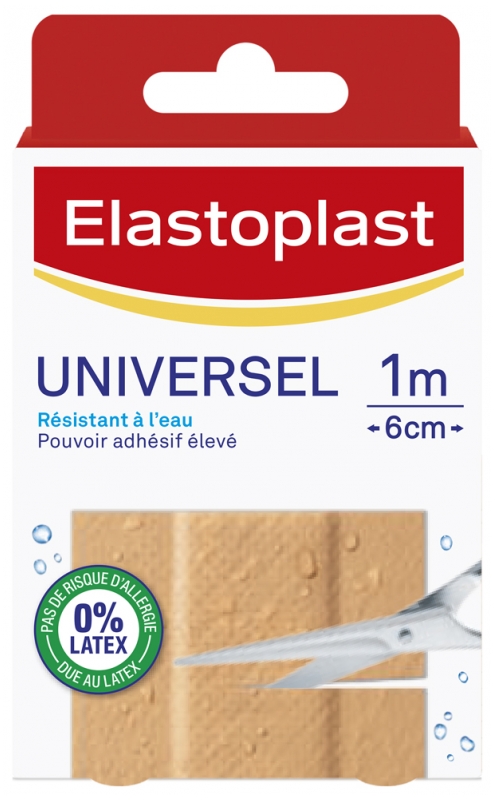 Elastoplast Universal Plaster 10 Bands of 10cm x 6cm