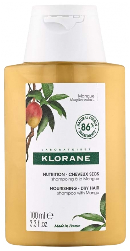 Klorane Nutrición - Cabello Champú de Mango 100 ml