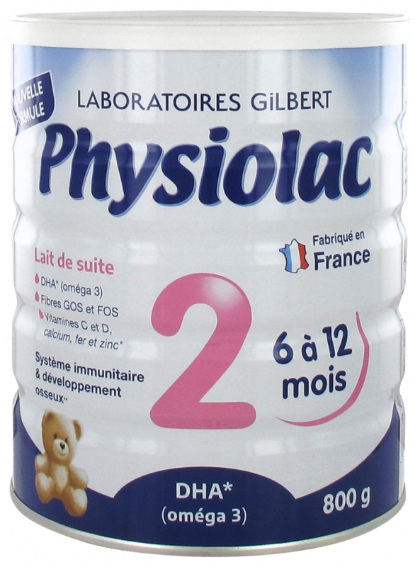 Physiolac 2 From 6 to 12 Months 800g