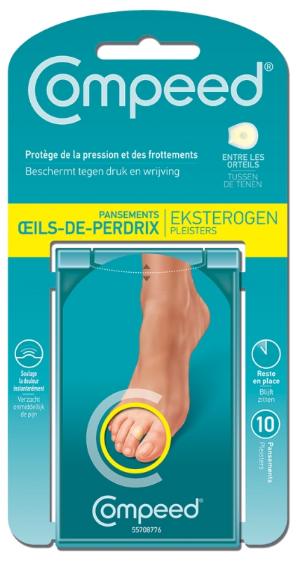 Compeed Oeils de Perdrix 10 Pansements