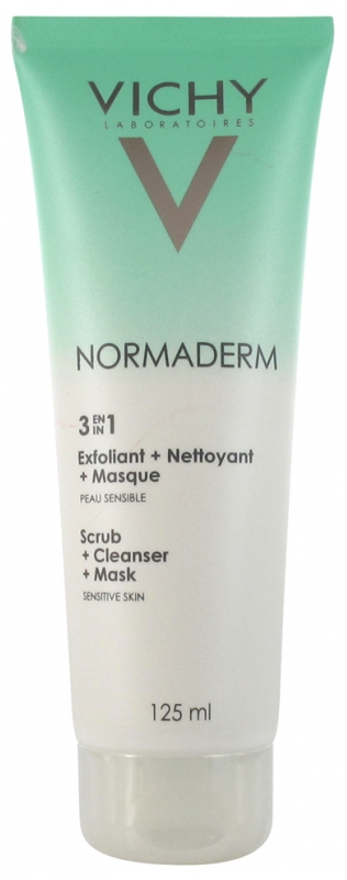 Vichy Normaderm 3in1 Scrub + Cleanser + Mask 125ml
