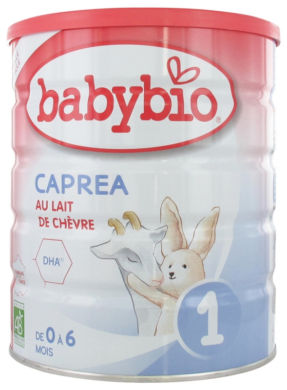 Babybio Caprea 1 con Leche de Cabra de 0 a 6 Meses BIO 800 g