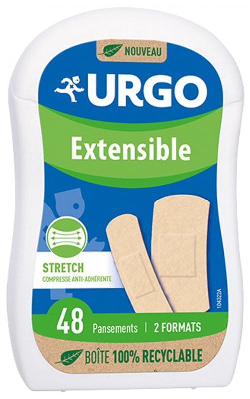 Urgo Extensible 48 Plasters 2 Sizes