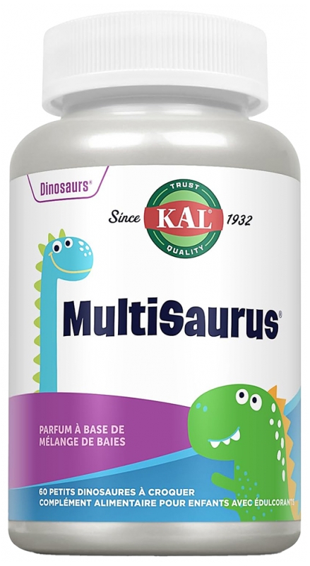 Kal Dinosaurios Multisaurus 60 Comprimidos