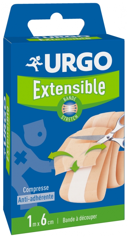 Urgo Extensible Stretch Band 1m x 6cm