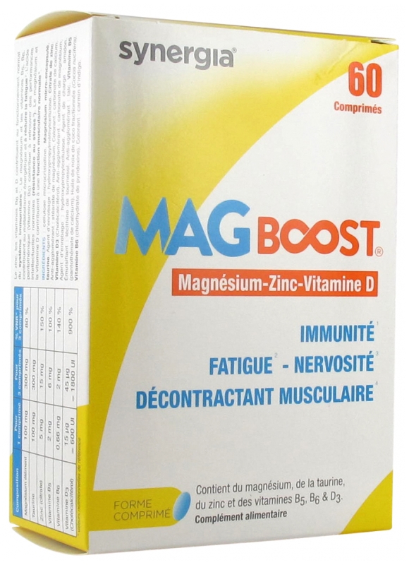 Synergia Mag Boost 60 Tablets