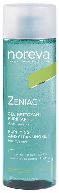 Noreva Zeniac Gel Nettoyant Purifiant 200 ml