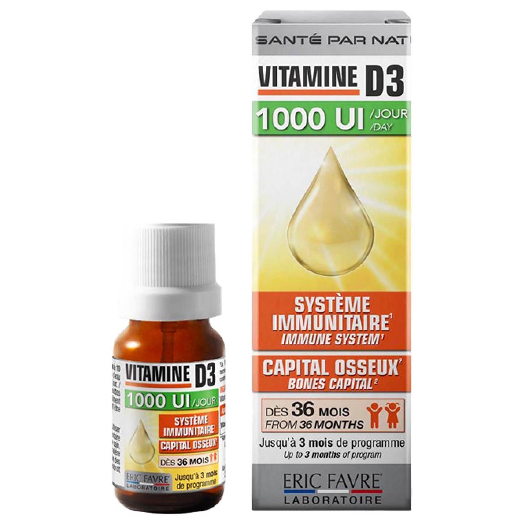 ERIC FAVRE VITAMIN D3 20ml £18.61 - PicClick UK